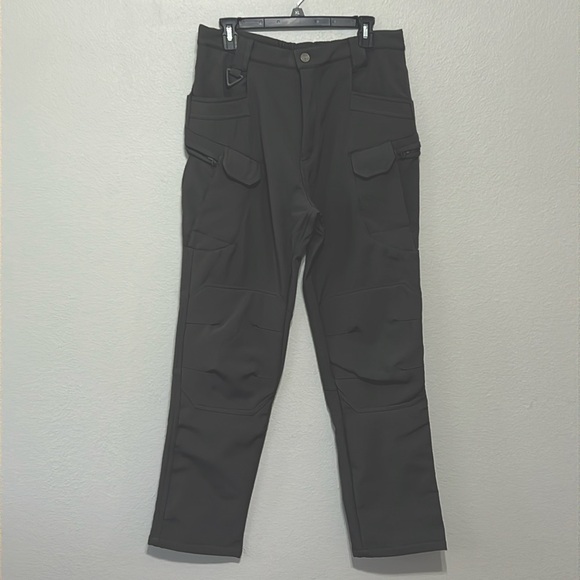 Pants | Gray Cargo Pants With Sturdy Material And Straight Leg | Poshmark